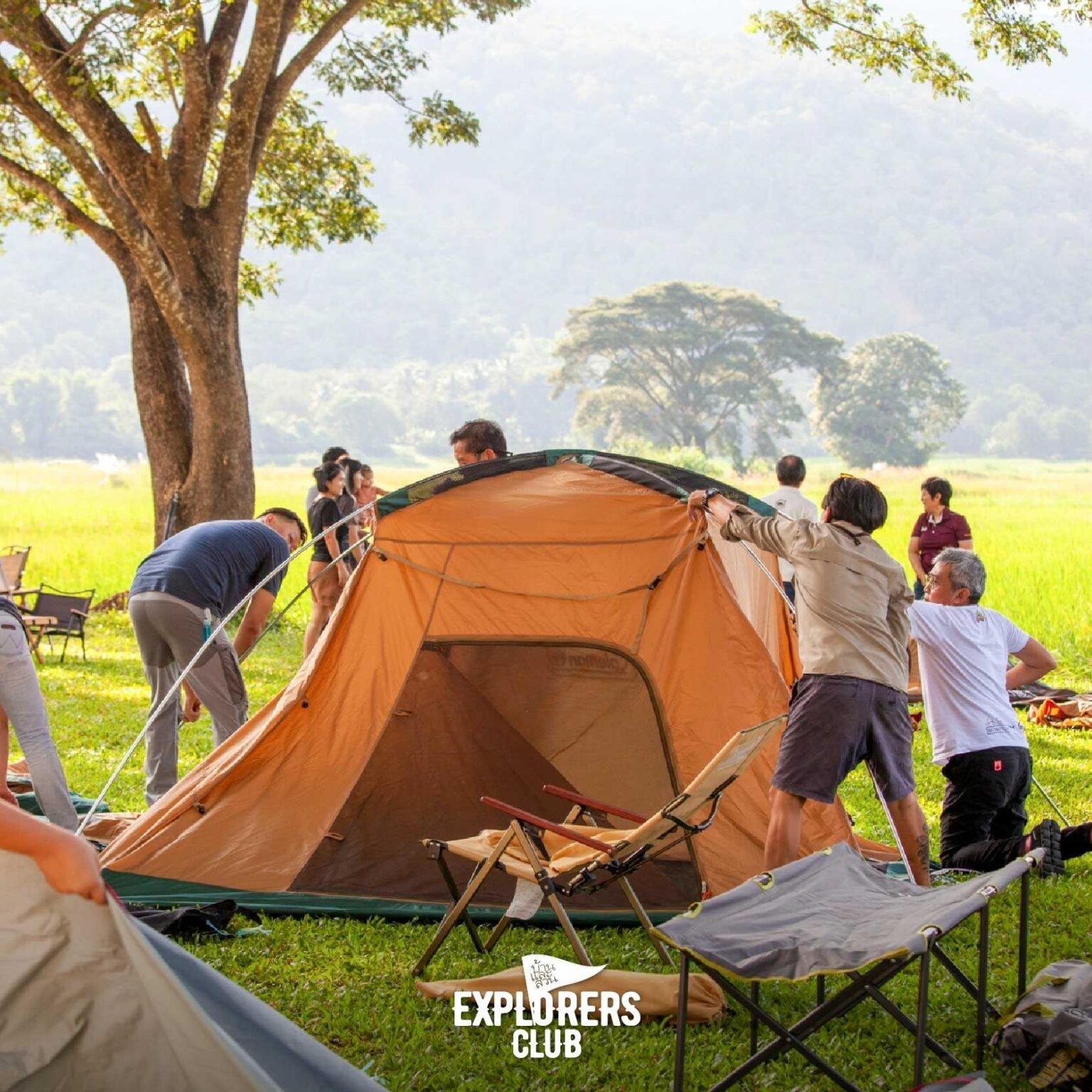 คาเฟ่ด่านซ้าย จุดกางเต็นท์ The Enlighten Coffee and Community จ.เลย