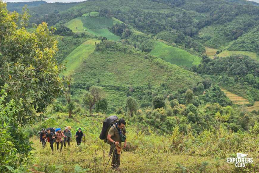 เปิดเส้นทาง เดินป่าแม่เหาะ (Mae Ho Trail)